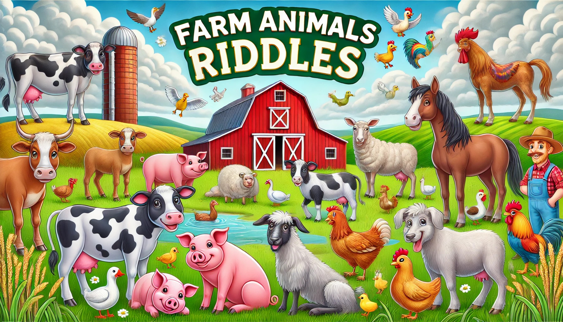 Farm Animals Riddles - Riddle Spot