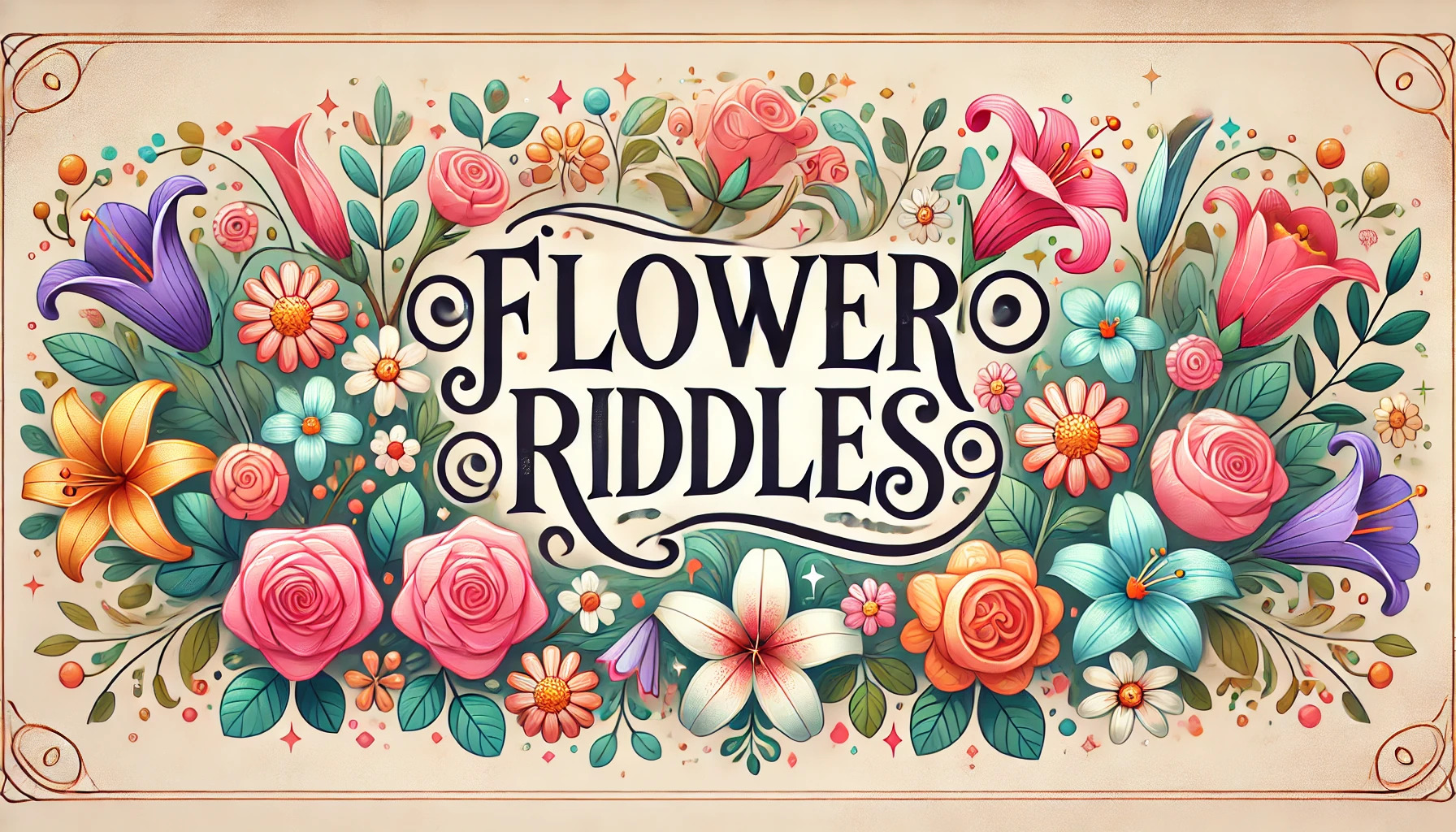 Flower Riddles - Riddle Spot
