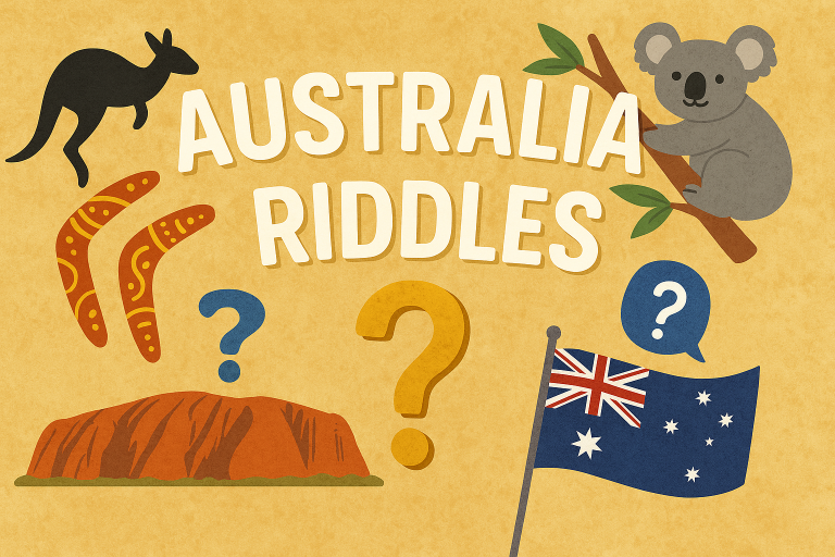 Australia Riddles - Riddle Spot