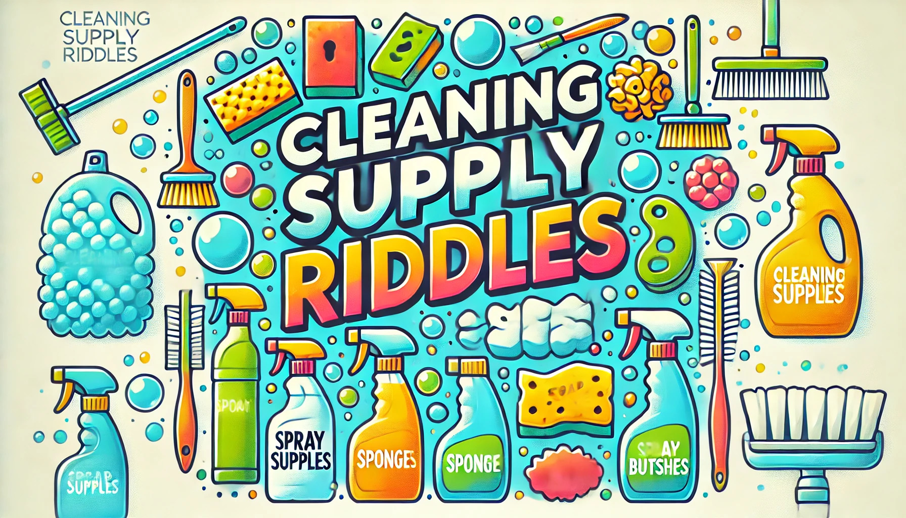 Cleaning Supply Riddles - Riddle Spot